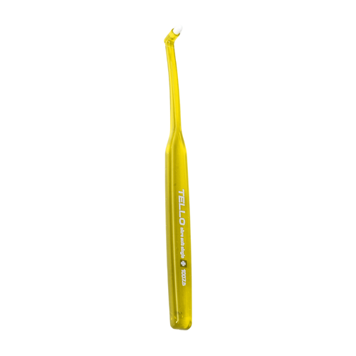 Зубная щетка Tello 1007.5 ultra soft single монопучковая, желтая