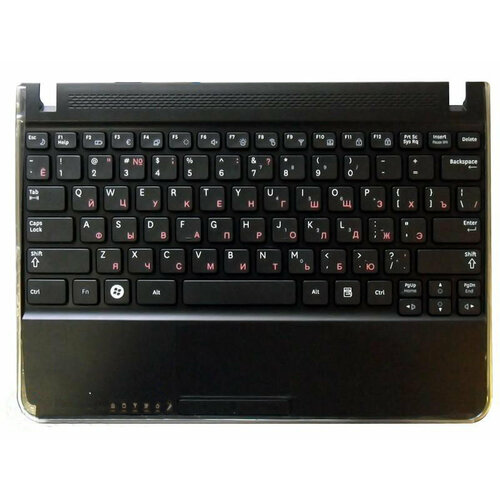 Клавиатура для ноутбука Samsumg BA59-02704C топ-панель черная