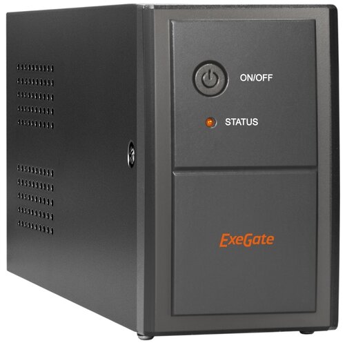 Интерактивный ИБП ExeGate Power Back BNB-600 EP285538RUS черный 360 Вт