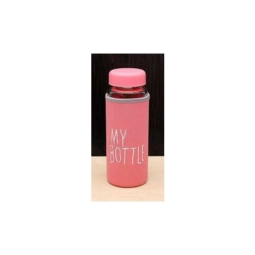 Бутылка для воды "Моя бутылка", розовая