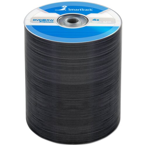 Перезаписываемый диск SmartTrack DVD+RW 4,7Gb 4x bulk, упаковка 100 шт.