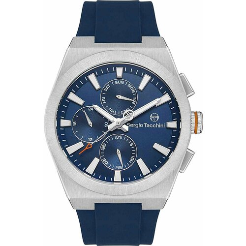 Наручные часы SERGIO TACCHINI Archivio ST.1.10362-2, серебряный, синий