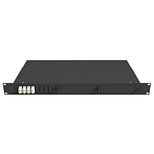 Оптический кросс TOPLAN КРС-Top-1U-08LC/U-OM2-GY/BK