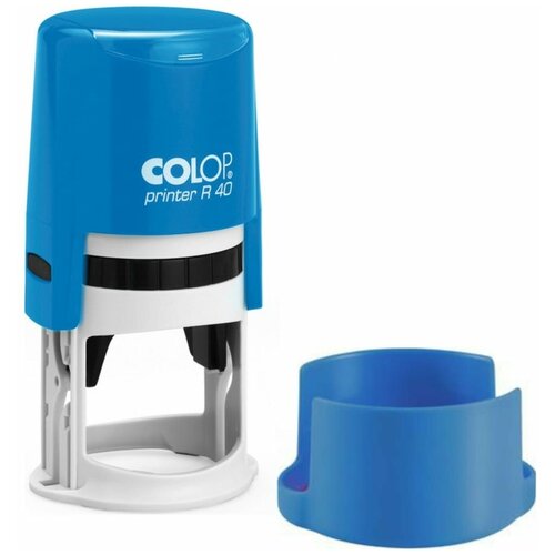 Оснастка для печати круглая Colop Printer R40, синяя
