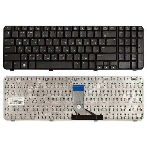 Клавиатура для ноутбука HP Compaq PK37B006900 черная
