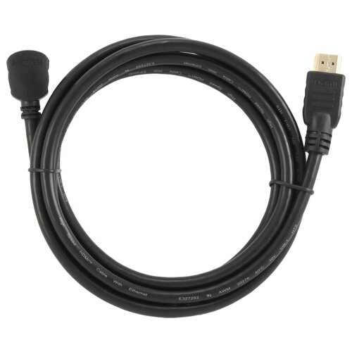 Кабель HDMI Gembird/Cablexpert CC-HDMI490-6, 1.8м, v1.4, 19M/19M, углов. разъем, черный, позол. разъемы, экран, пакет