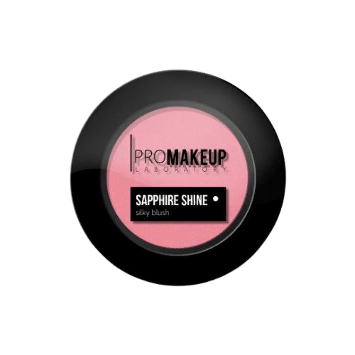 ProMAKEUP Laboratory Румяна Sapphire Shine шелковистые с сияющим эффектом, 01 soft pink/нежно-розовый