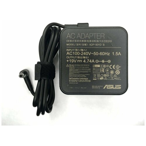 Блок питания (зарядное устройство) для ноутбука Asus ADP-90RH 19V 4.74A (5.5-2.5) 90W Square