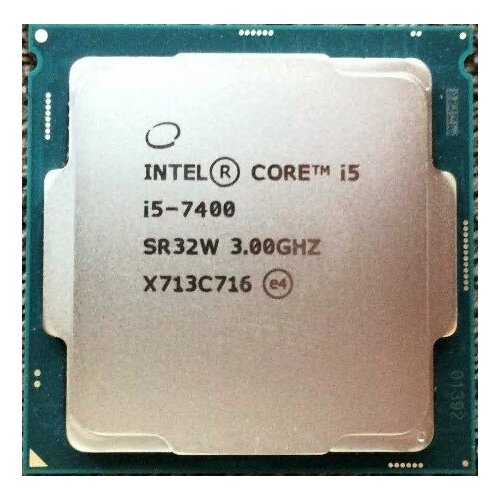 Процессор Intel Core i5-7400 LGA1151,  4 x 3000 МГц, OEM