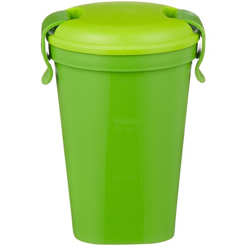 CURVER Большая чашка LUNCH & GO, 10x11 см, зеленый