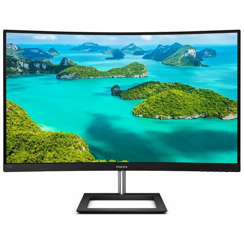 31.5" Монитор Philips 322E1C, 1920x1080, 75 Гц, *VA, черно-серебристый