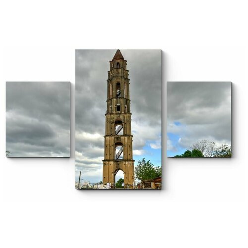 Модульная картина Старинная башня120x78