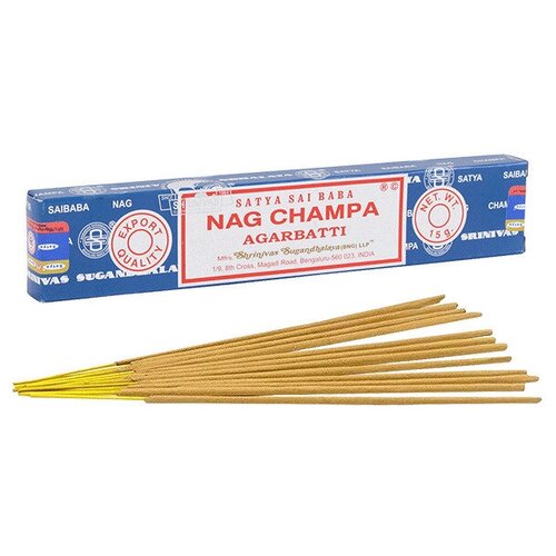 Индийские благовония НАГ чампа сатья (NAG CHAMPA SATYA), 15 Г.