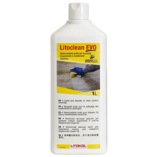 Чистящее средство Litoclean Evo Litokol, 1 л, 1.139 кг