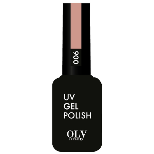 Olystyle гель-лак для ногтей UV Gel Polish, 10 мл, 006 розово-бежевый