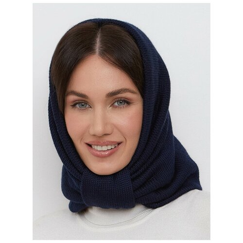 Снуд Lesnikova Design,45х25 см, 54-58, синий