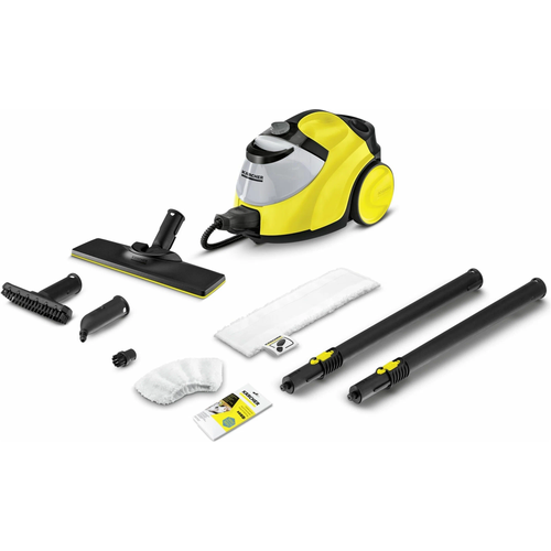 Пароочиститель KARCHER SC 5 EasyFix + IronNozzle 1.512-530-IN, желтый/черный