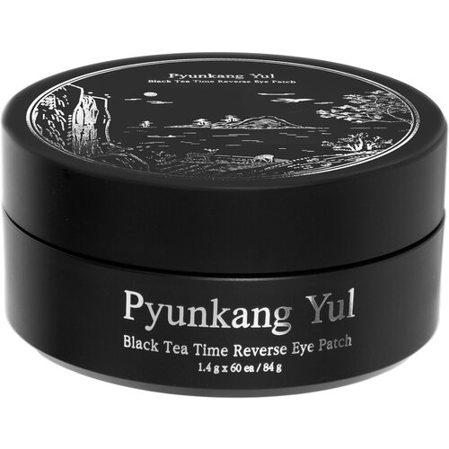 Омолаживающие патчи для кожи вокруг глаз 60 шт | Pyunkang Yul Black Tea Time Reverse Eye Patch