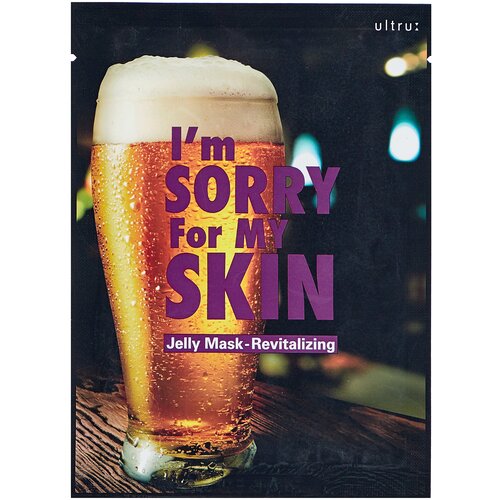 Ultru Тканевая маска I'm Sorry For My Skin Jelly Mask Revitalizing, 33 г, 10 шт. по 33 мл
