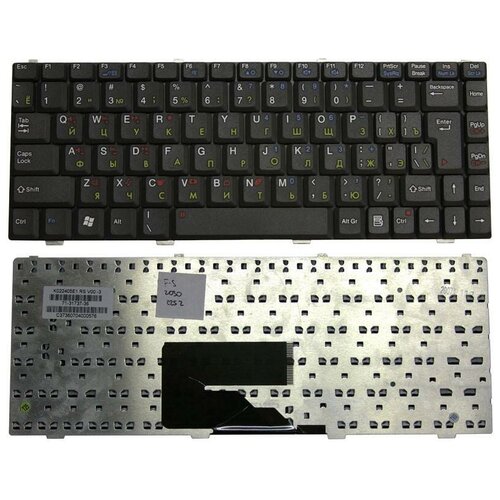 Клавиатура для ноутбука Fujitsu-Siemens Amilo V2030 V2033 V2035 V3515 Li1705 черная