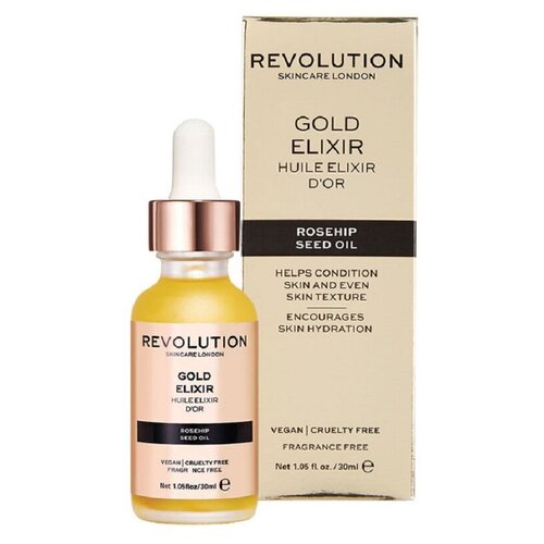 REVOLUTION SKINCARE Масло питательное Gold Elixir, 30 мл.