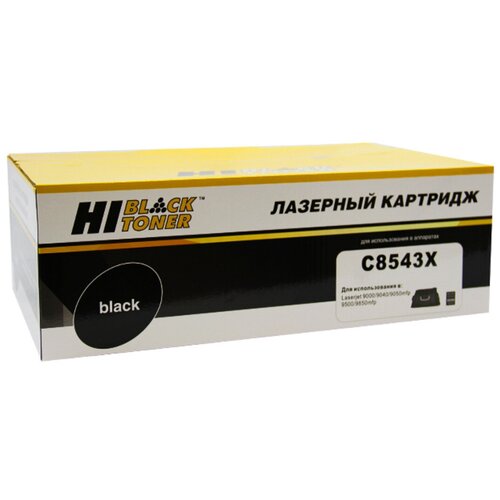 Картридж Hi-Black HB-C8543X, 30000 стр, черный