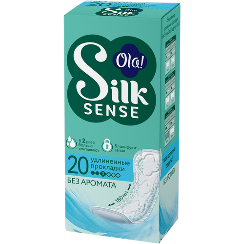 Прокладки Ola Silk Sense Daily Large ежедневные, 20 шт.