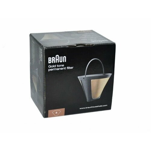 Многоразовый фильтр №4 для капельных кофеварок BRAUN AX13210002