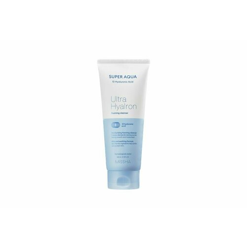 MISSHA Пенка для умывания и снятия макияжа Super Aqua Ultra Hyalron Foaming Cleanser