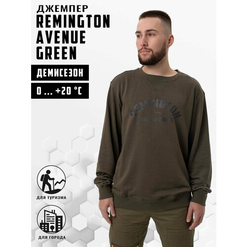 Джемпер Remington, размер M, хаки, зеленый