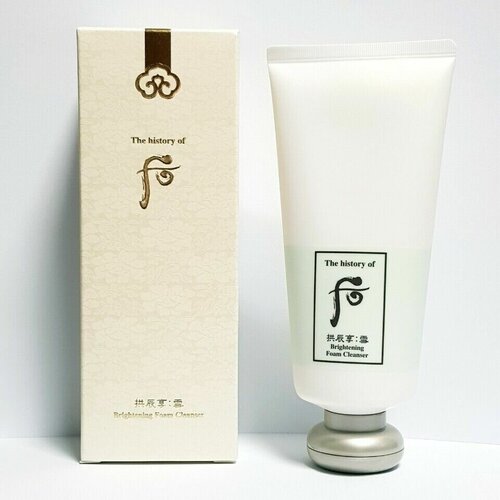 Пенка для лица осветляющая The History of Whoo Gongjinhyang Seol Brightening Cleansing Foam (180 мл)