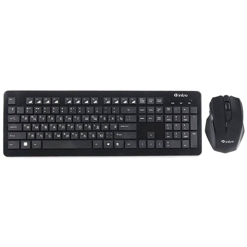 Комплект клавиатура + мышь Intro DW910 Black USB