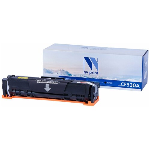 Картриджи для лазерных принтеров, МФУ и копиров Картридж совм. NV Print CF530ABk черный для HP Color LaserJet Pro M180n/M181fw (1100стр)