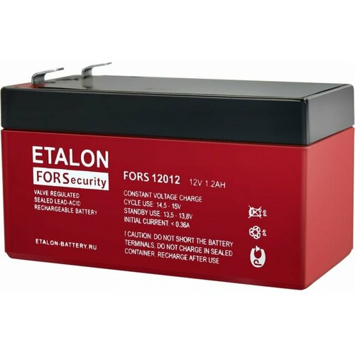 Аккумулятор 12В 1,2Ач (FORS 12012) | код. 200-12/012S | Etalon battery ( 1шт. )