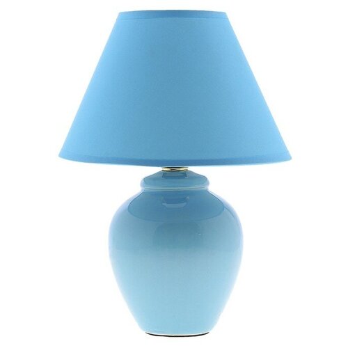 Лампа декоративная RISALUX Азалия 648552, E14, 40 Вт, синий