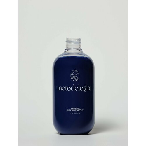 Бальзам для волос Metodologia тонирующий против желтизны Hair balm anti-yellow effect 520 мл 4610214366357