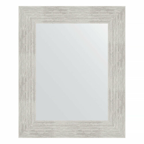 Зеркало настенное EVOFORM в багетной раме серебряный дождь, 43х53 см, для гостиной, прихожей, кабинета, спальни и ванной комнаты, BY 3016