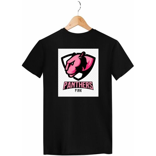 Футболка Zerosell Розовая Пантера, размер XXS, черный