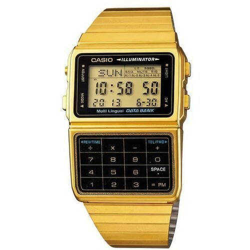 Наручные часы CASIO, желтый, золотой