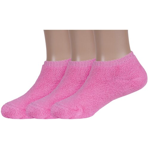Носки ХОХ 3 пары, размер 12-14, розовый