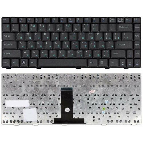 Клавиатура для ноутбука ASUS X88SE черная