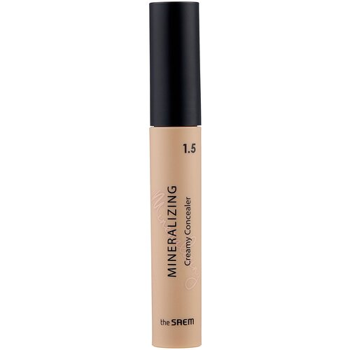 The Saem Консилер Mineralizing Creamy Concealer, оттенок 1.5 cappuccino, , 1