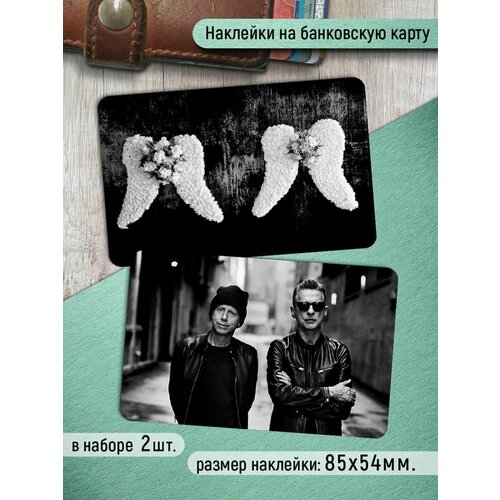 Наклейки на банковскую карту Depeche Mode Депешь Мод 1