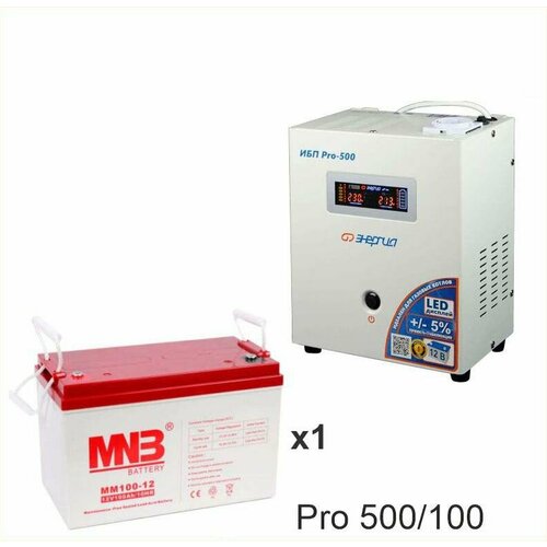 Энергия PRO-500 + Аккумуляторная батарея MNB MМ100-12