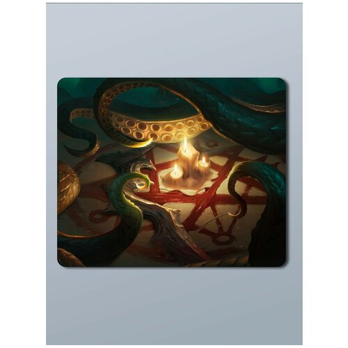 Коврик для мыши с принтом настольная игра Древний ужас Ужас Аркхэма, Лавкрафт - 7003