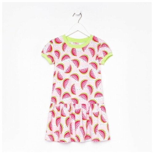 Платье Юниор Текстиль, размер 30/110, розовый