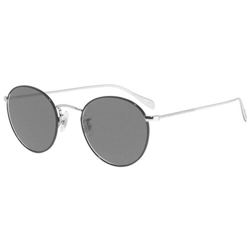 Солнцезащитные очки Oliver Peoples, бесцветный, серебряный