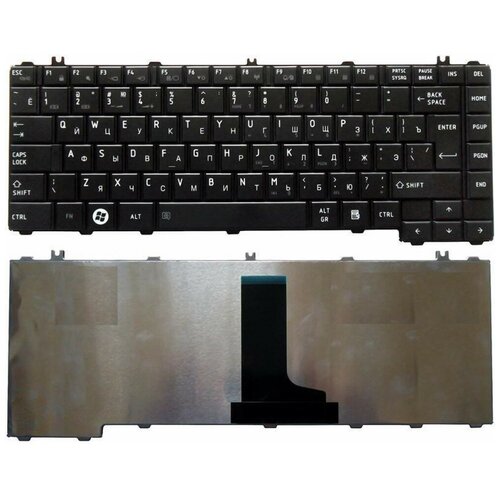 Клавиатура для ноутбука Toshiba Satellite C600 L600 L630 L640 C640 черная