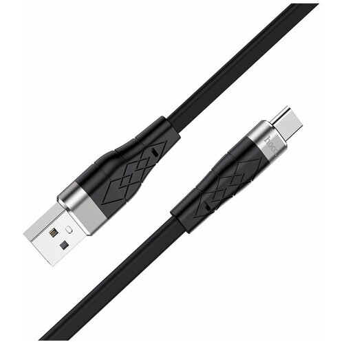 Кабель для зарядки Type-C USB HOCO X53 3A 1м черный