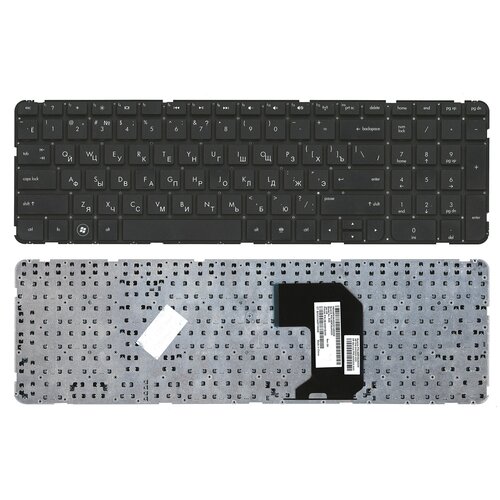 Клавиатура для ноутбука HP Pavilion G7-2310sf черная без рамки